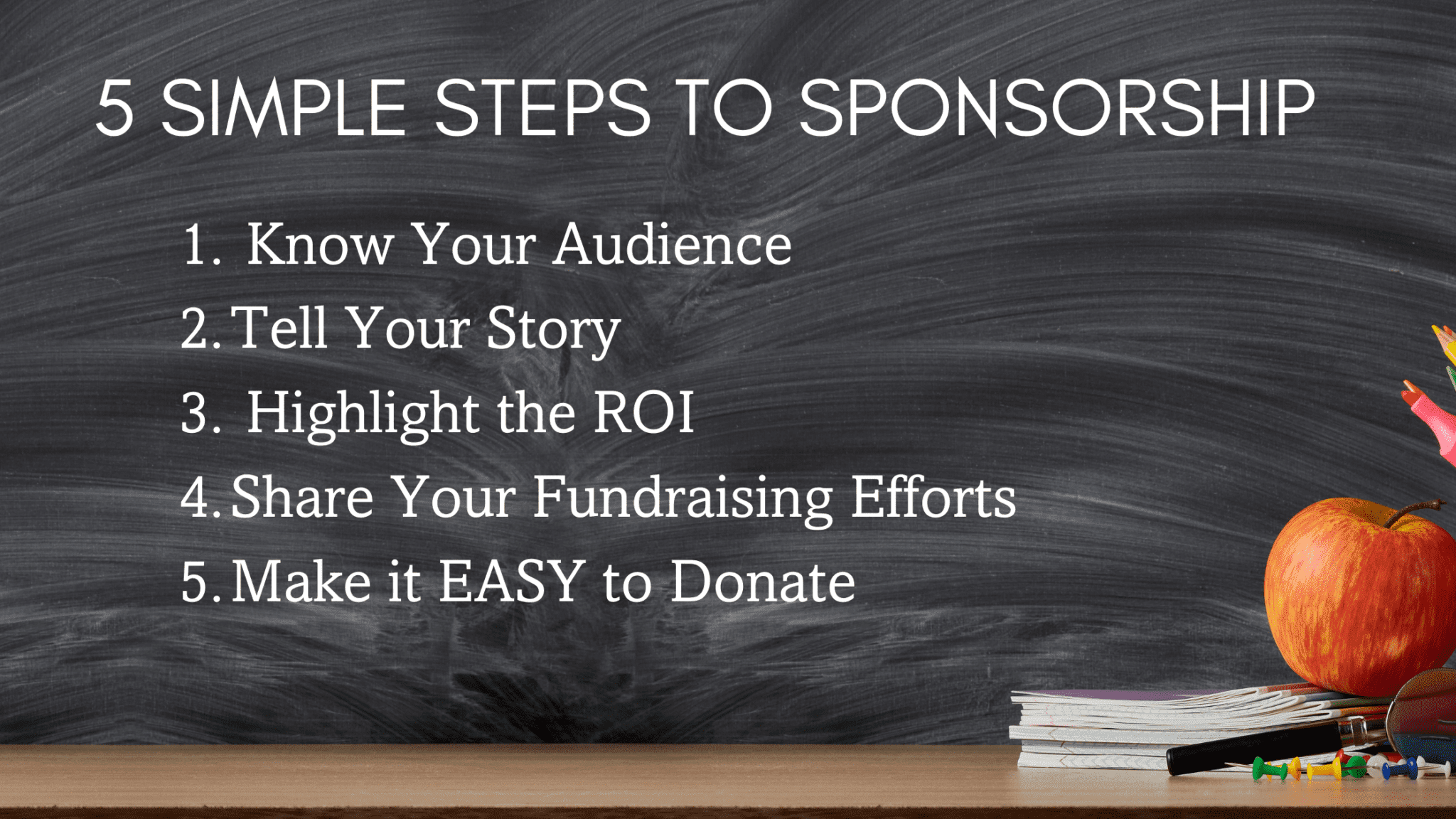 5 Easy Steps to Get Sponsorships for the School Trip - Kaleidoscope ...